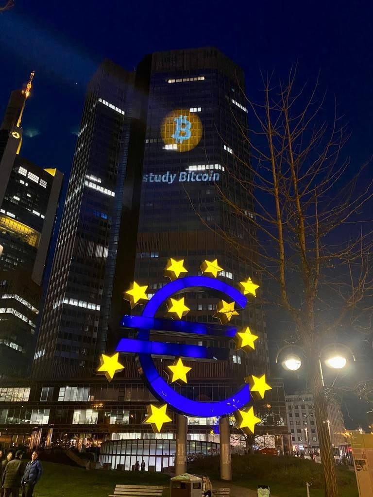 🟢 European Central Bank, Germany. #bitcoin | brucew3yne on Binance Square