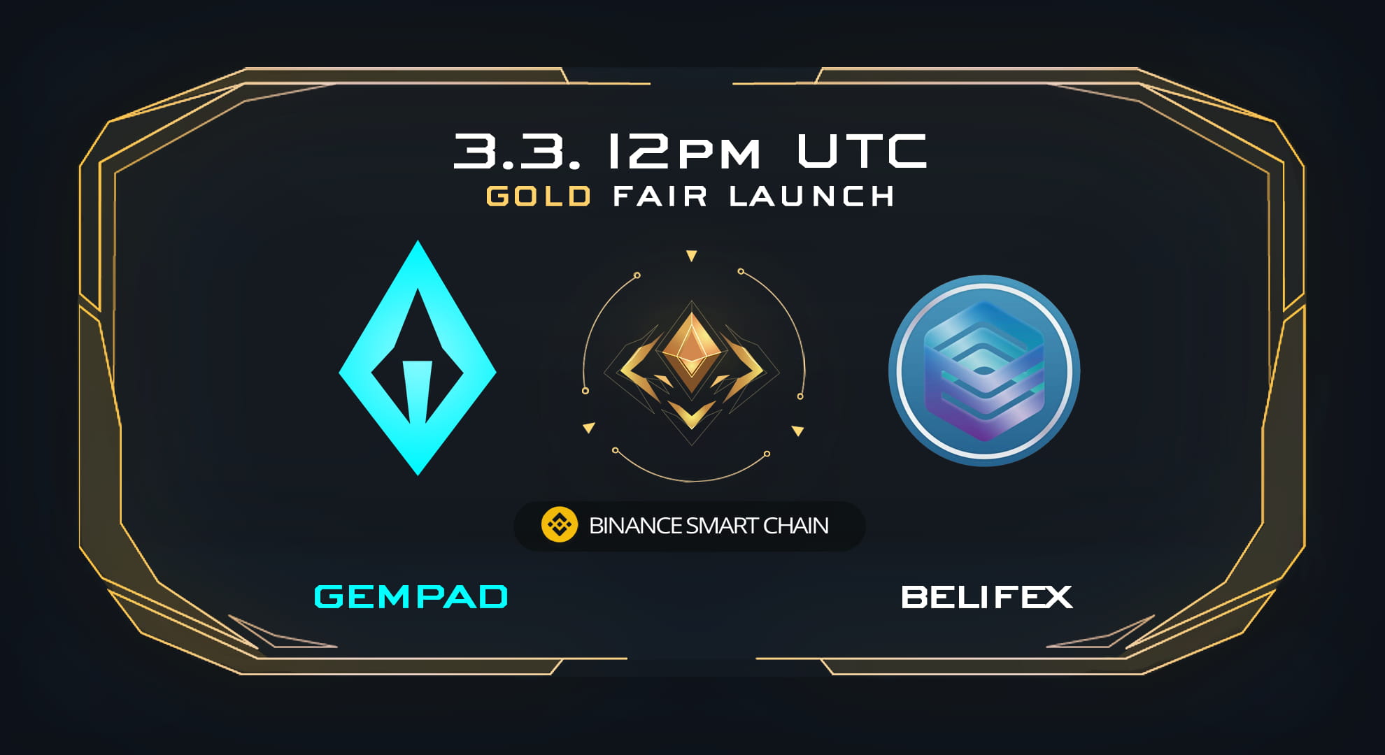 💎 BELIFEX FAIR LAUNCH ANNOUNCEMENT 💎 🟡 GOLD TIER 🟡 W | GemPad on Binance Square