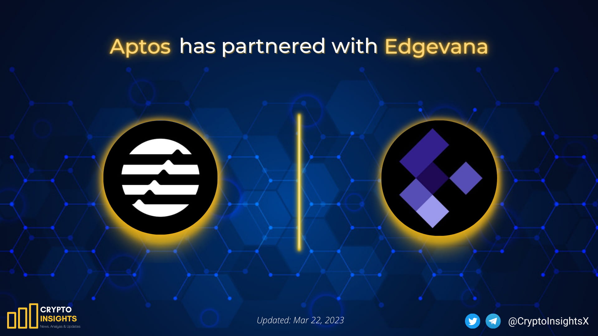 📢 @Aptos_Network は @edgevana と提携しました #Aptos は、Web3 エコシステム | Crypto Insights － Binance Square