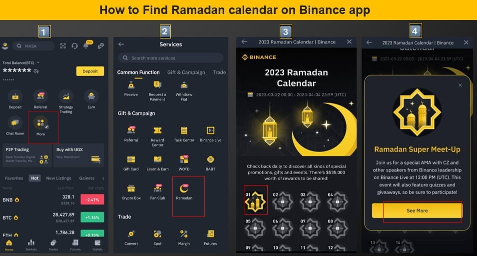 Hello, guys here is how to find Ramadan Calendar on Binance | Kasonso ...