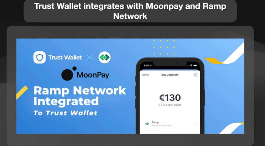 Trust Wallet integrates with Moonpay and Ramp Network https ...