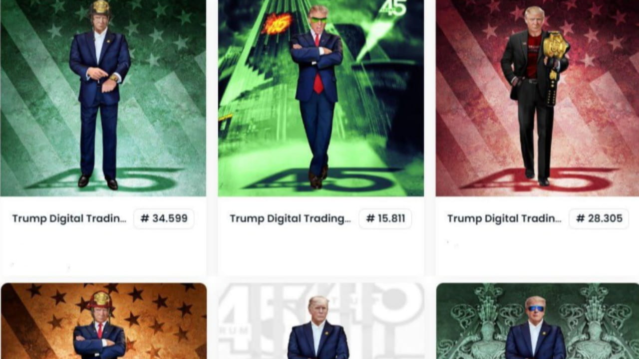 Pan Donald Trump wprowadza na rynek drugą kolekcję NFT w kolekcji Trump ...