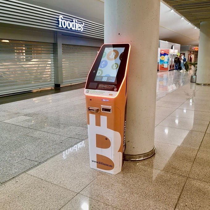 #bitcoin ATM spotted at airport Palma de Mallorca in Spain | Trading ...