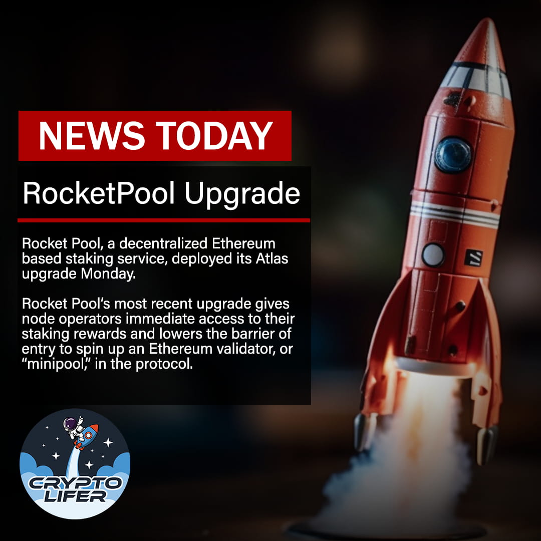 RocketPool Upgrade | CryptoLifer on Binance Square