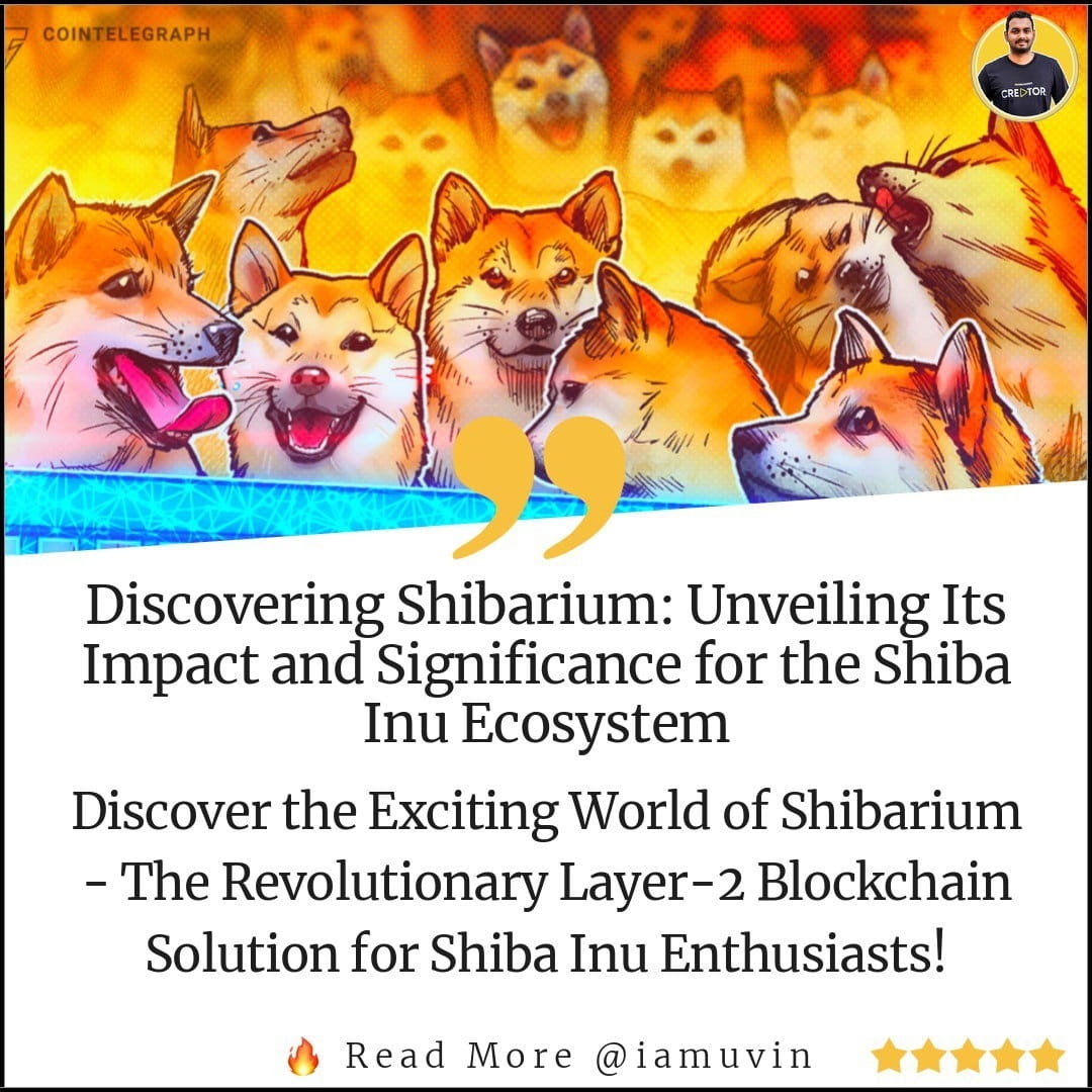 Discovering Shibarium: Unveiling Its Impact and Significance | iamuvin ...