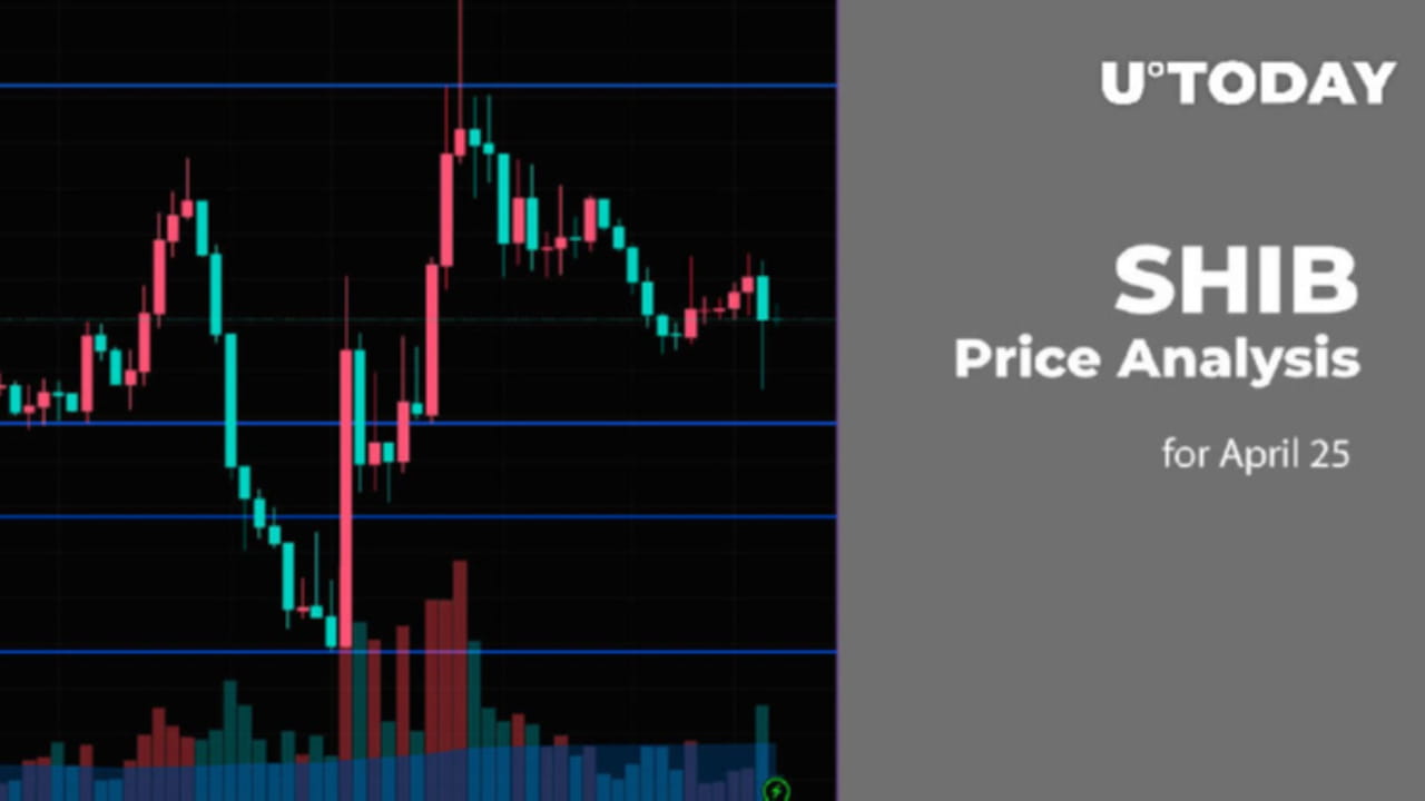SHIB Price Analysis for April 25 | TopCryptoNews on Binance Square
