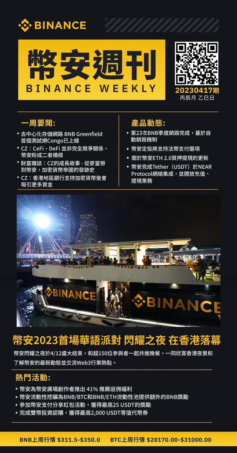 #binance2023 first Chinese party Binance Glow Up Night - Bi | A9社区 奕彤 ...