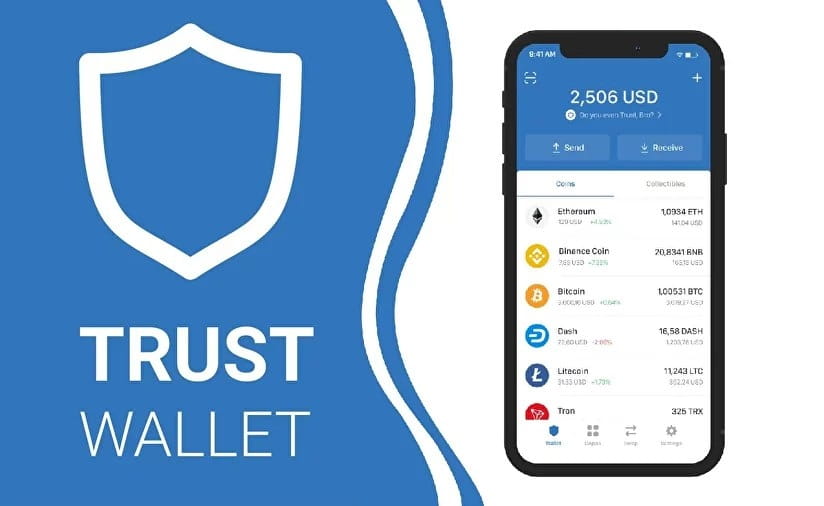 Trust Wallet has released updates thanks to which we can b | Daosnik on ...