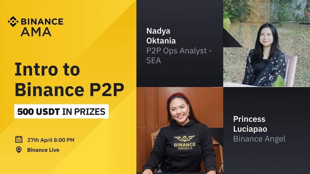 Join our #Binance P2P AMA on Binance Live! 🔶 Learn more o | dml25 on Binance Square