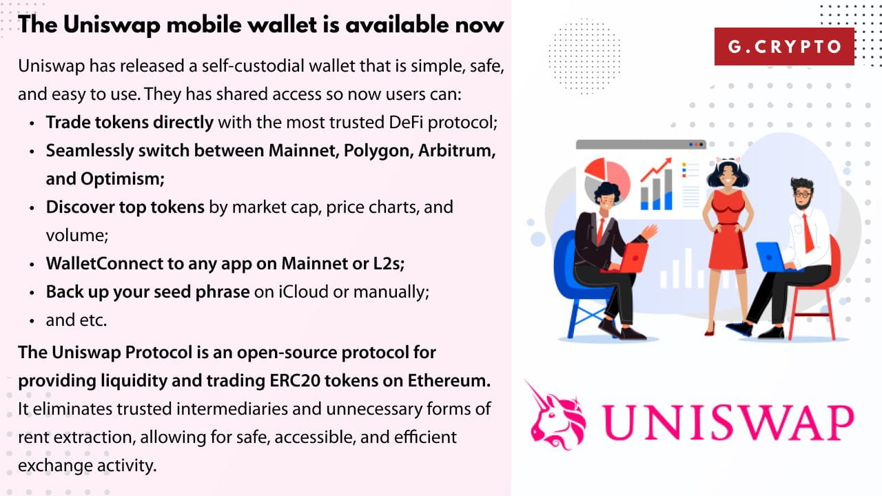 🔥 The #Uniswap mobile #wallet is available now Uniswap has | Generation Crypto on Binance Square
