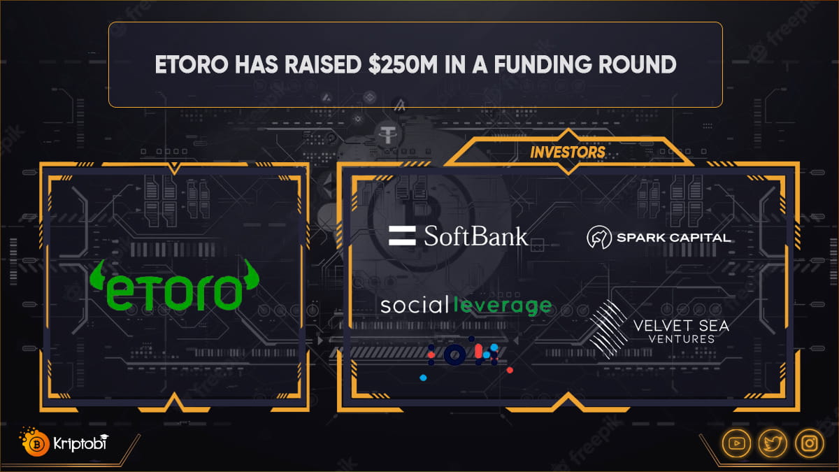 ETORO has raised $250M in a funding round. #Binance #BTC #c | Kriptobi ...