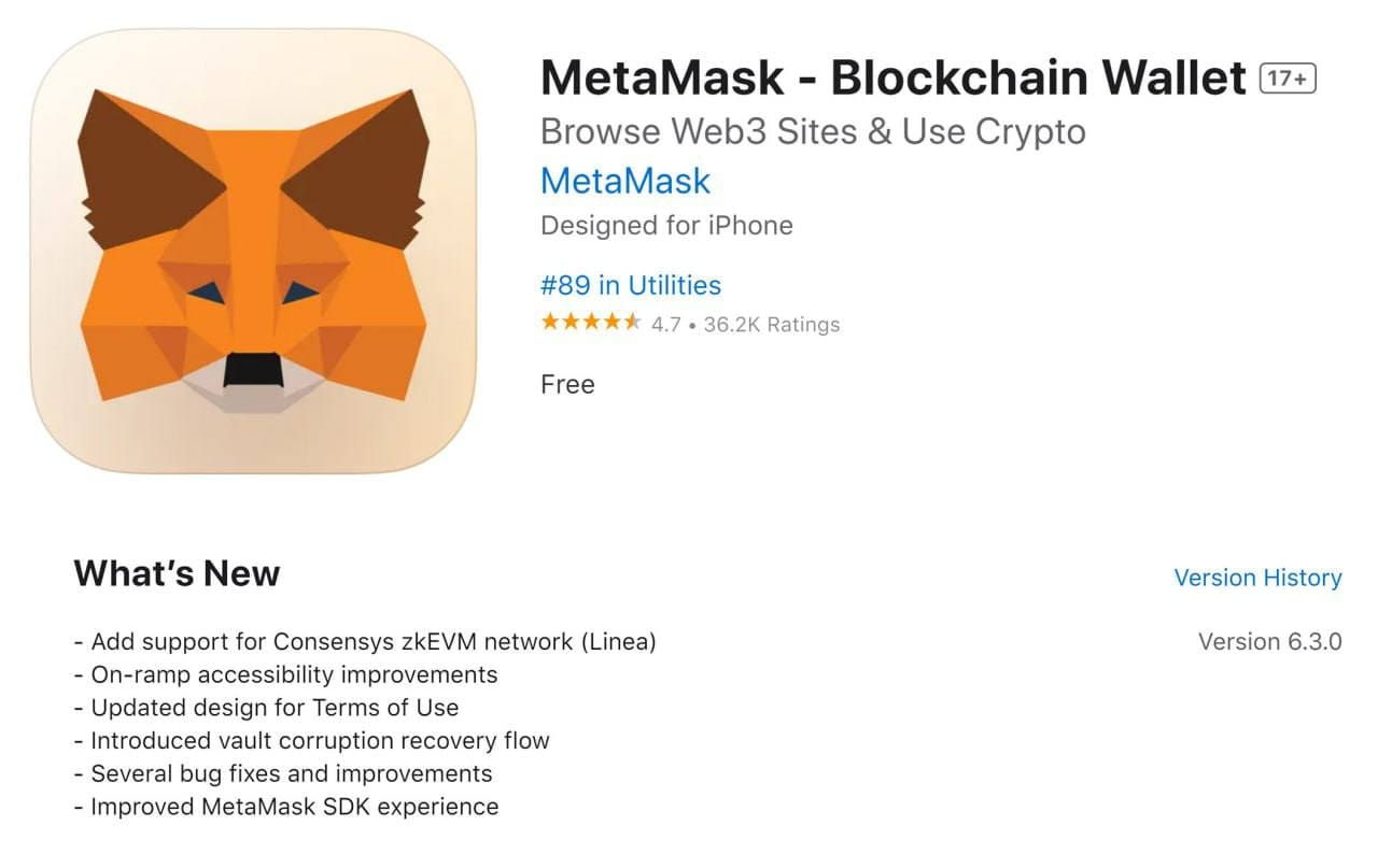 MetaMask has released an updated version of its iOS app: Wh ...