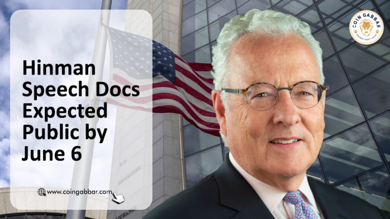 Hinman Speech Docs Expected Public by June 6: Defense Attorney ...