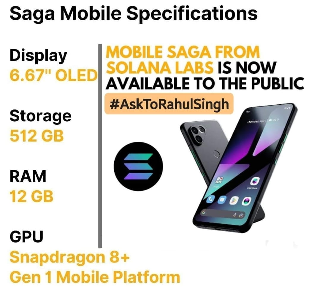 #Solana Labs Launching its first Mobile Saga with latest con ...