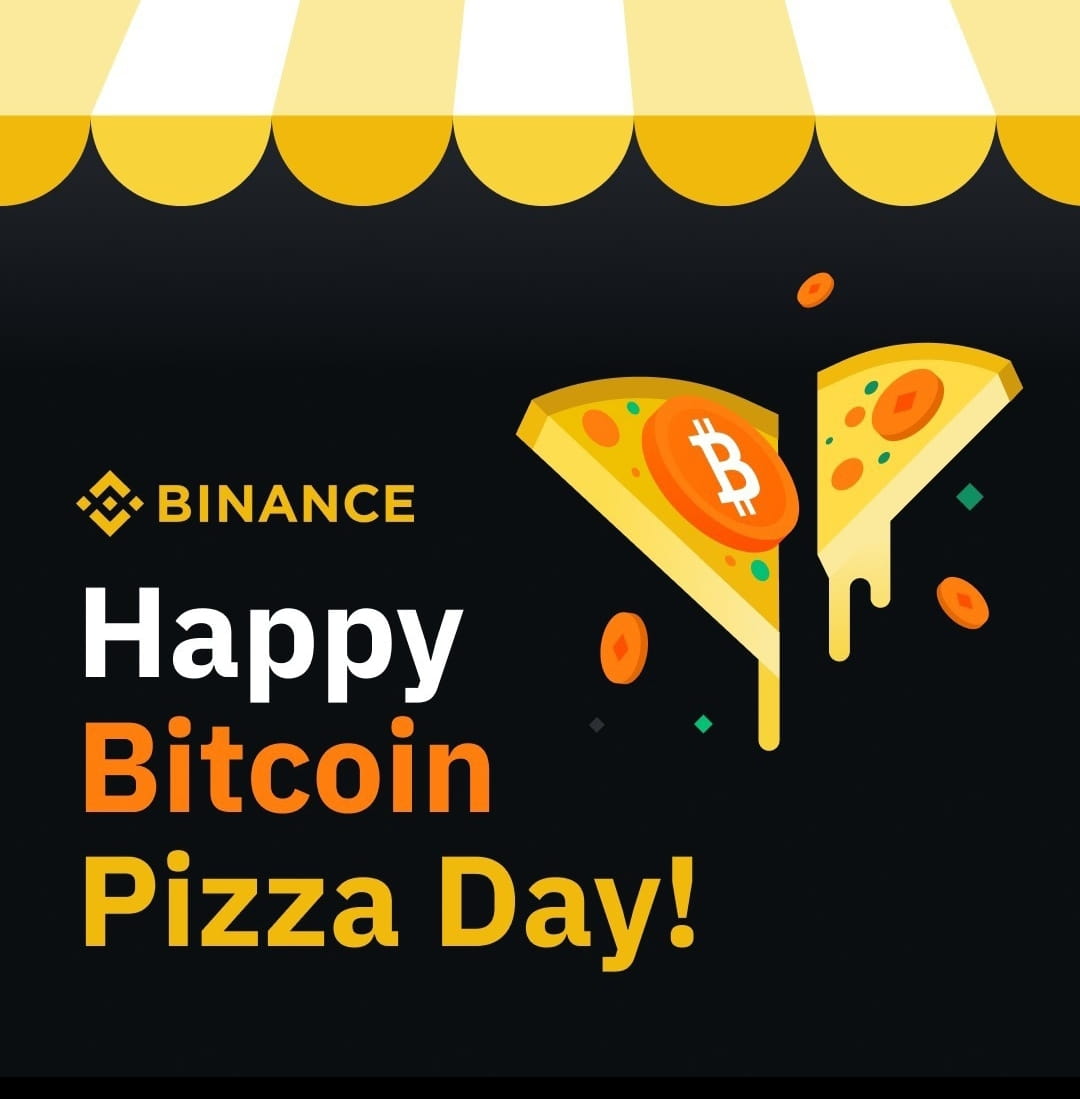 Happy Bitcoin Pizza Day Have you eaten pizza today?? Exac | VanthegeaR on Binance Square