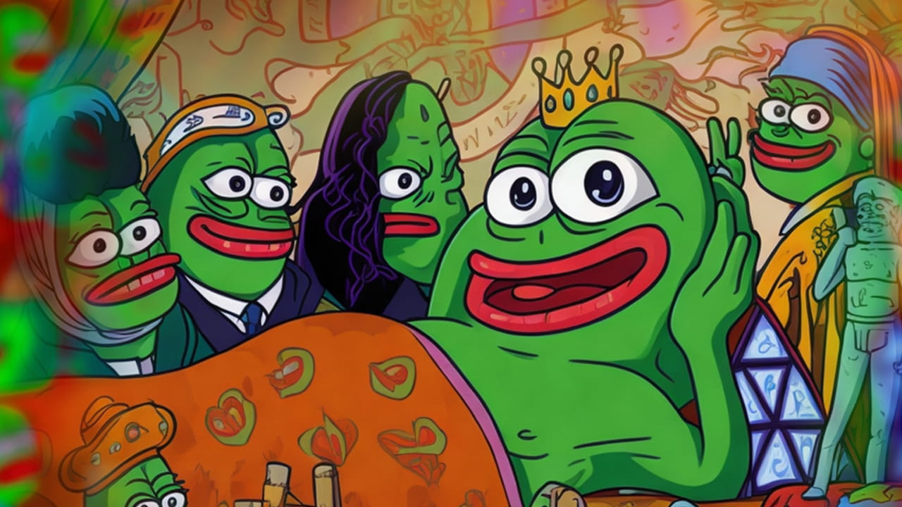 Pepe leads meme coin charge on crypto Twitter as market cap nears $500m ...