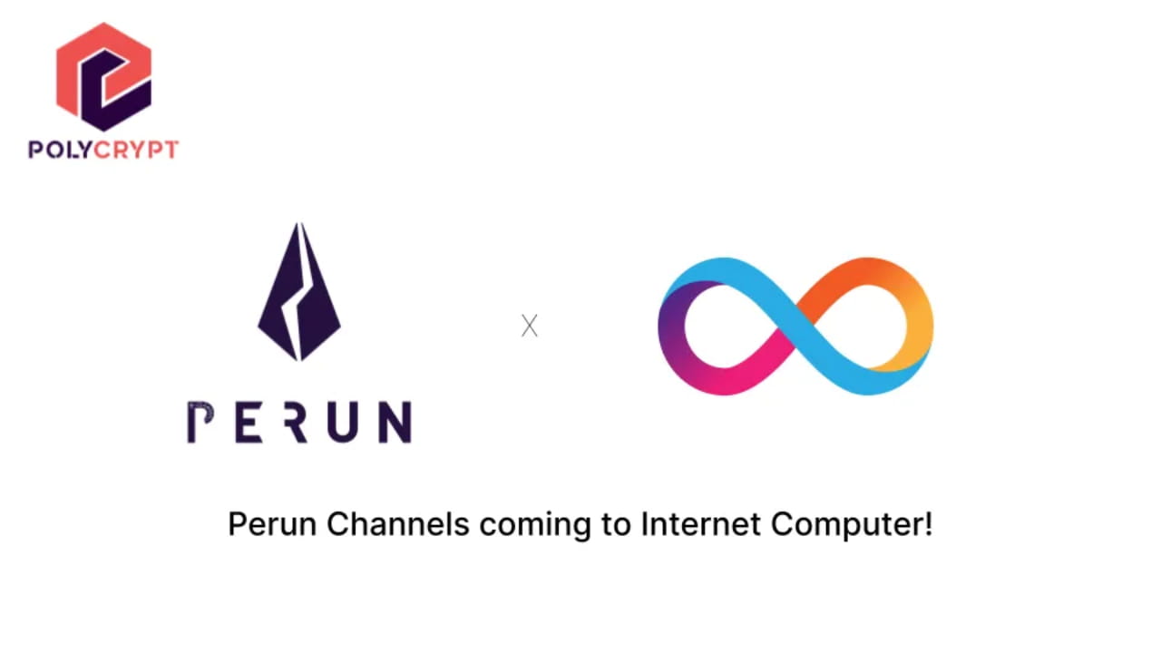 Perun Channels Come to the Internet Computer | Internet Computer on ...