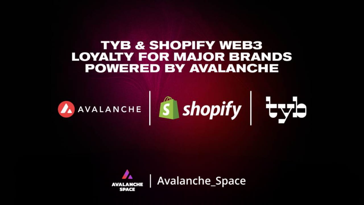TYB and Shopify Web3 Loyalty | Avalanche Space on Binance Square