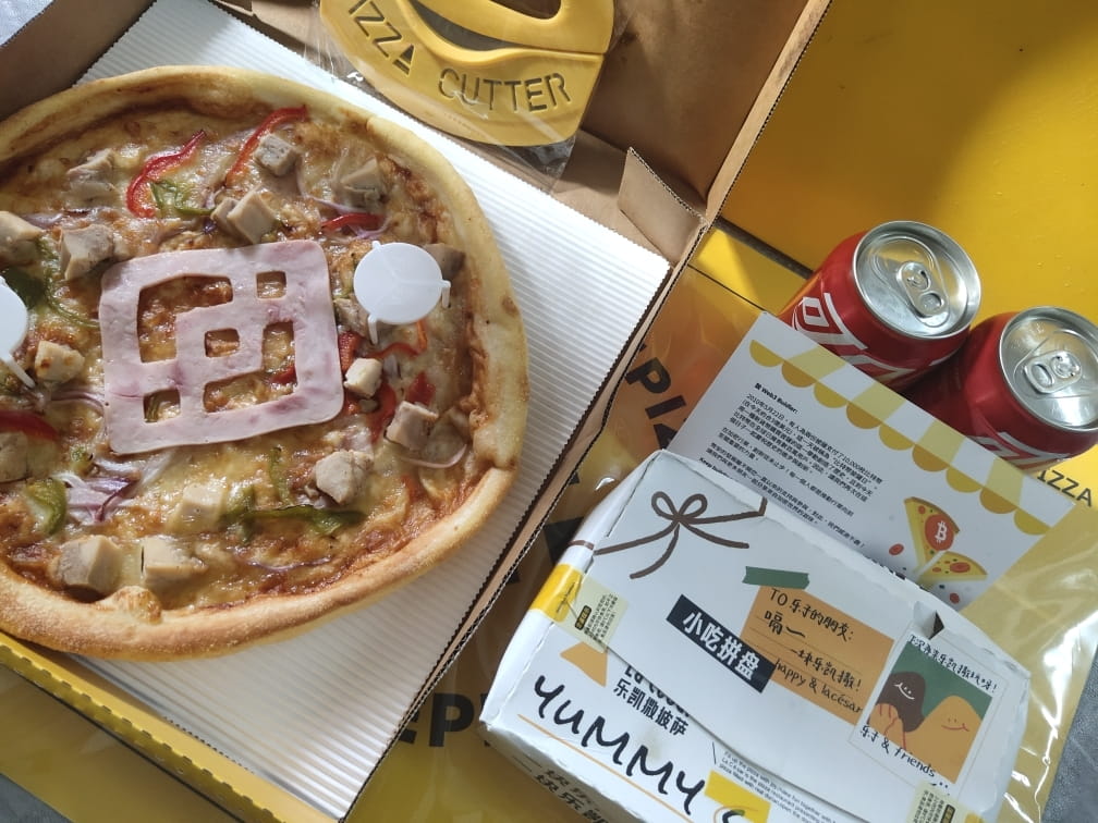 Thanks to #Binance for the feed🙏Happy Pizza Day! Have you | Eric SJ on ...