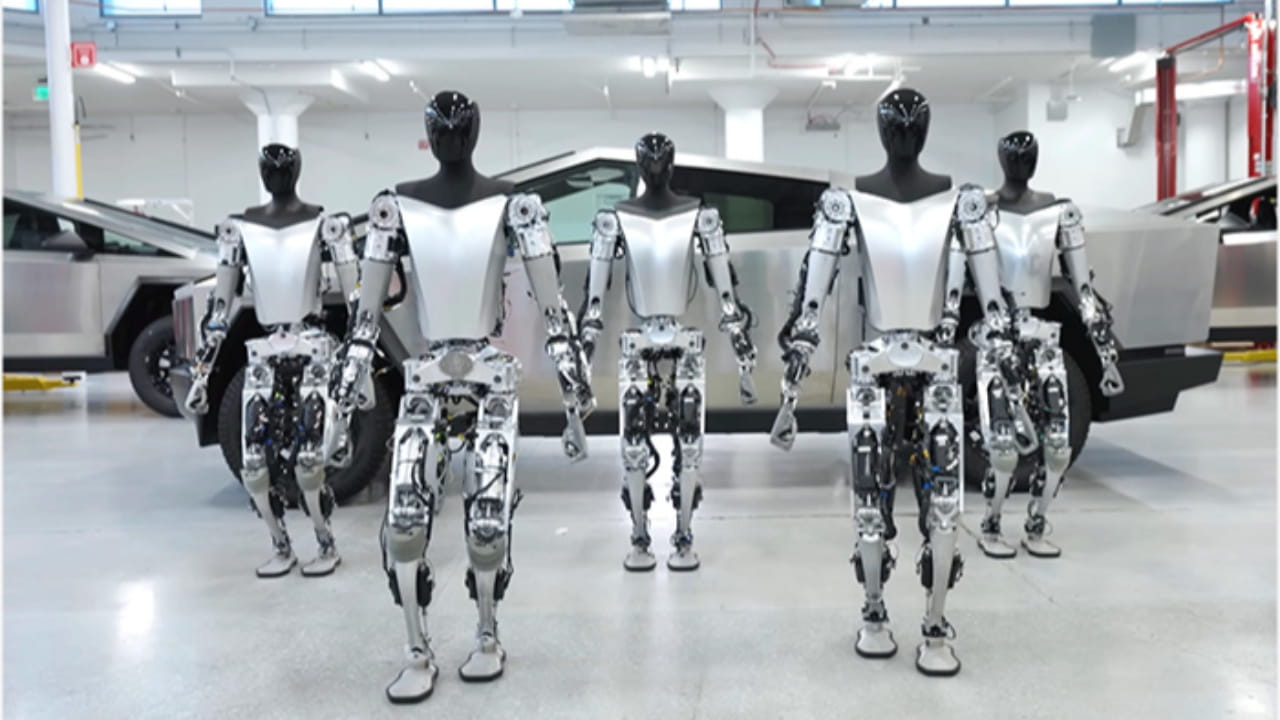 Tesla robots are the next humanoid robots to take over your job | 奔跑财经 ...