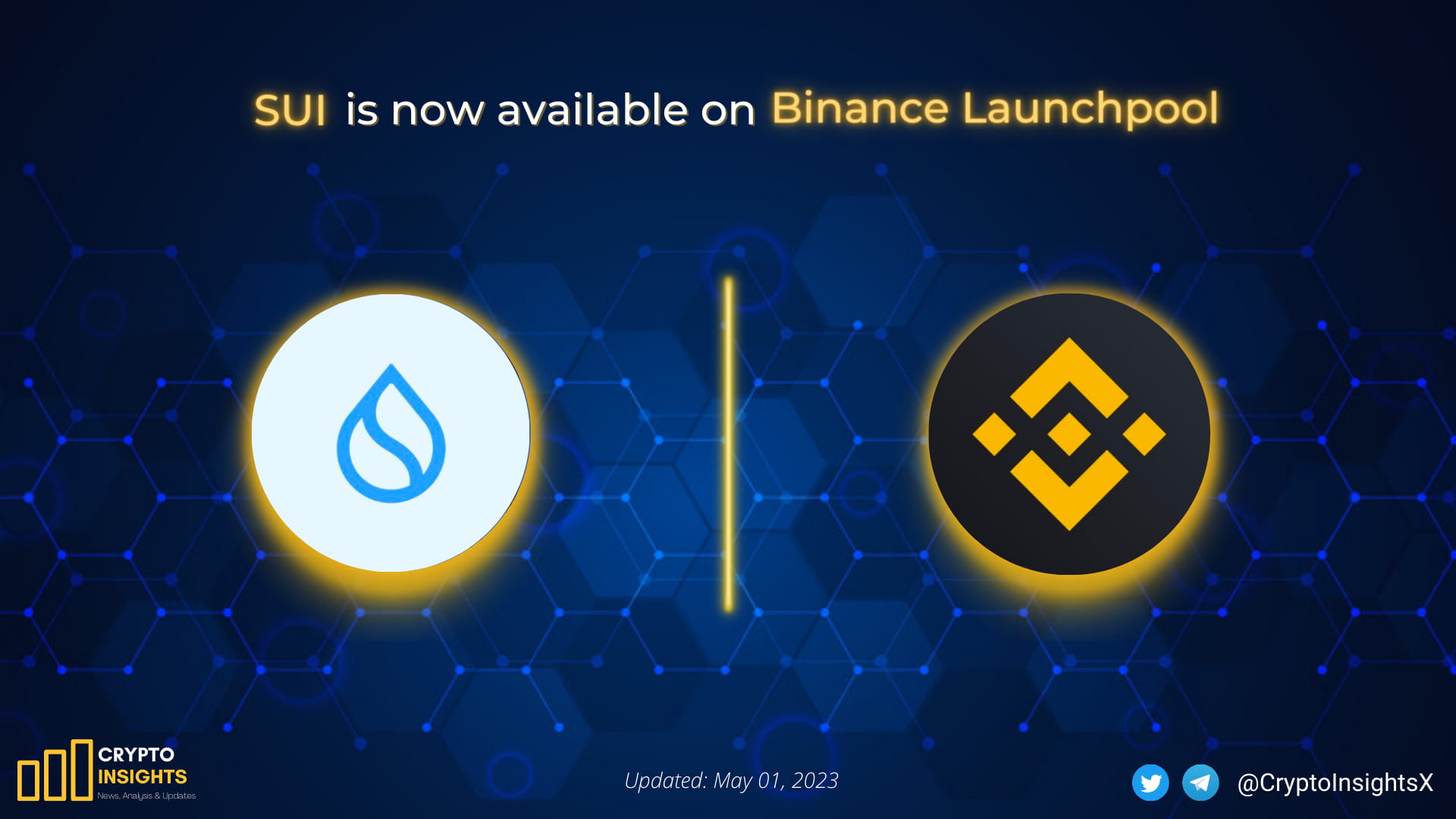 📢 @SuiNetwork $SUI is now available on @binance Launchpool | Crypto Insights on Binance Square
