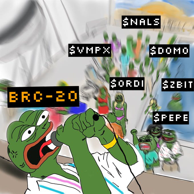 Bitcoin Frogs Best Selling NFT for 24-Hrs as BTC Catches Pep | Dopamine ...