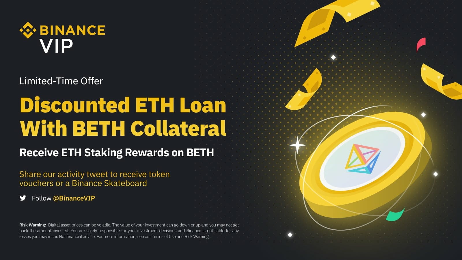 #Binance VIP Loan launches a new offer where users can bo | Crypto ...