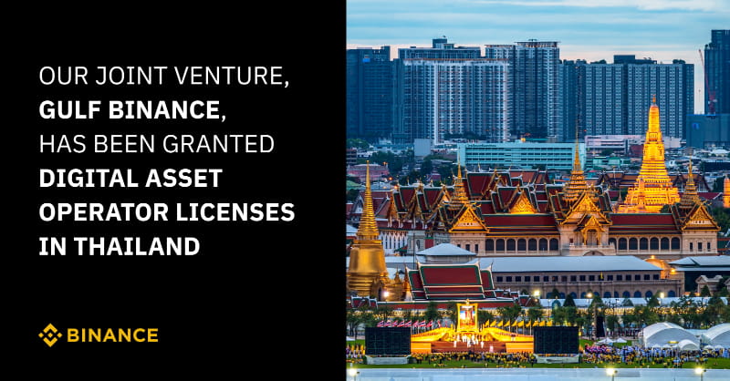 🔶😇 Sawasdee Thailand! 🇹🇭 Our joint venture, Gulf | RIBKA_BITCOINER on Binance Square