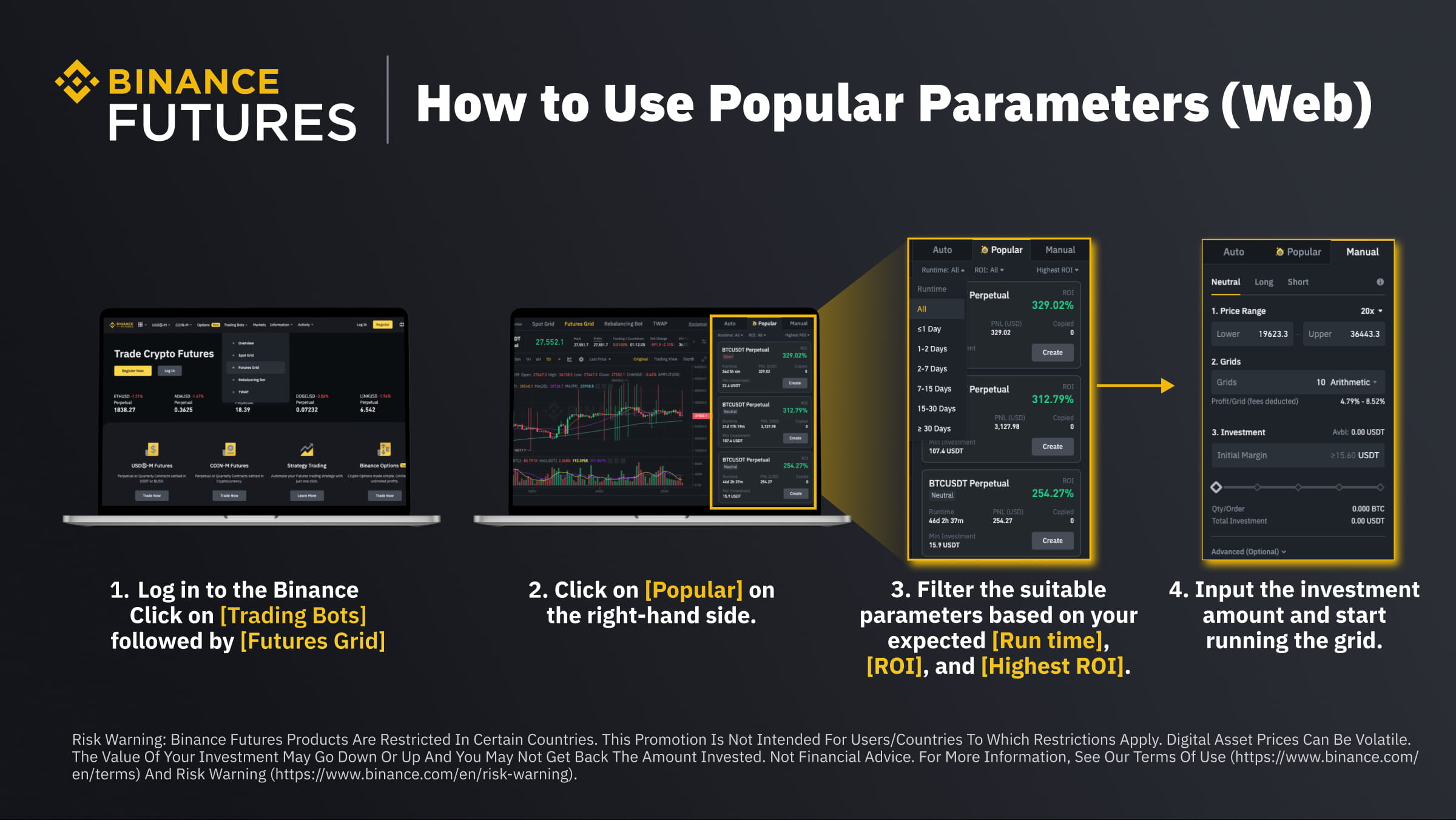Struggling to create your Futures Grid? 📈 No worries! Now | Binance ...