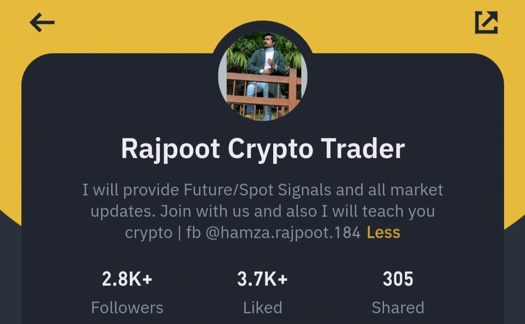 Se precisar de ajuda, veja meu currículo. Se você precisa do | Rajpoot Crypto Trader na Binance ...