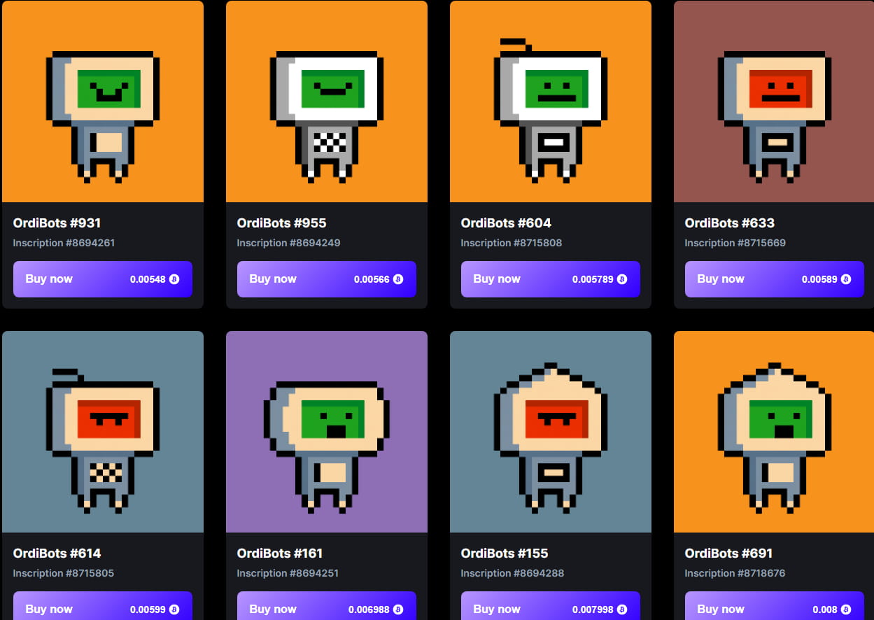 The first NFT series ordibots of the generative BRC-721 prot | 币圈有道 on ...