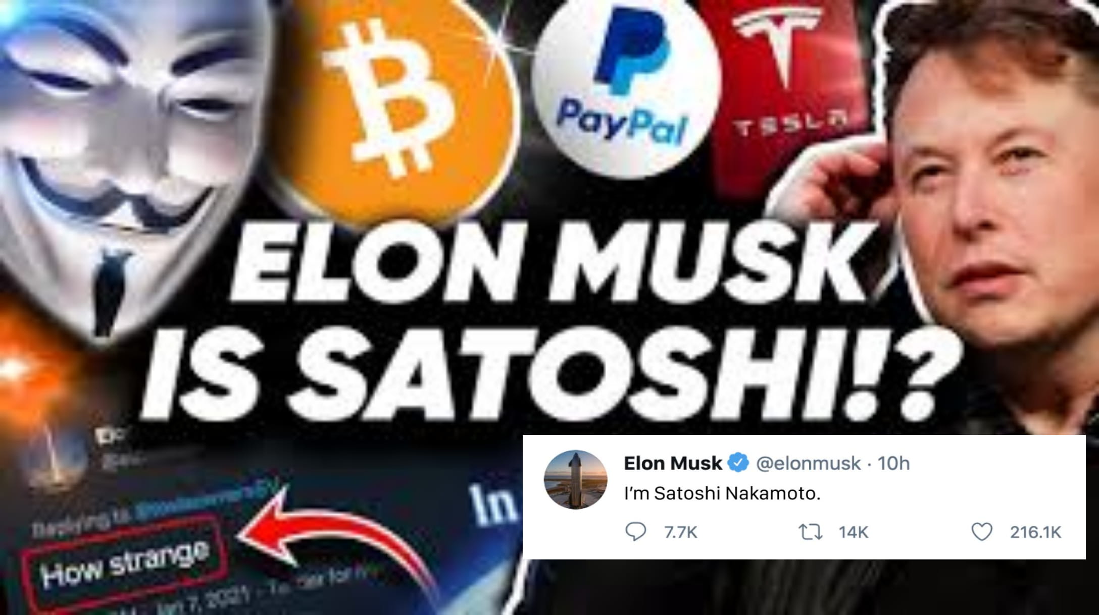 Elon Musk Dismisses Claims of Being Satoshi Nakamoto, Asserts Ignorance ...
