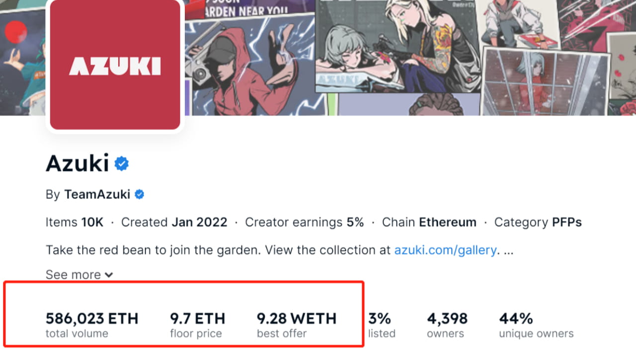 The new Azuki after-sales project transferred 20,000 eth at the speed ...