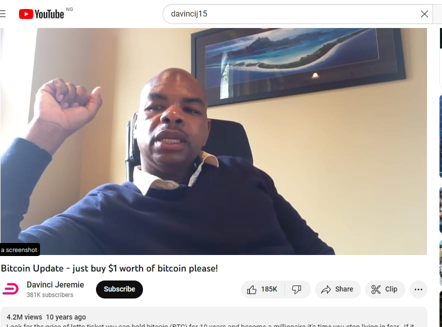 The Man Who Told 4 Million People To Buy $1 Worth of Bitcoin | Lolliey ...