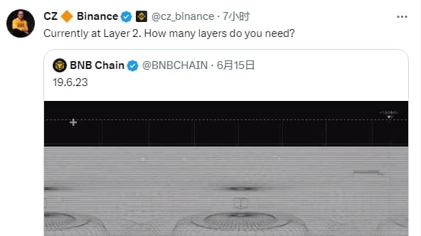 BNB releases an update, CZ retweets and tells you about the next ...