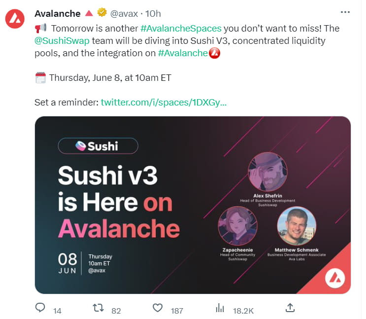 @binancesquareeveryone The sushi fell into a corpse, the | coinw-林凡 on ...