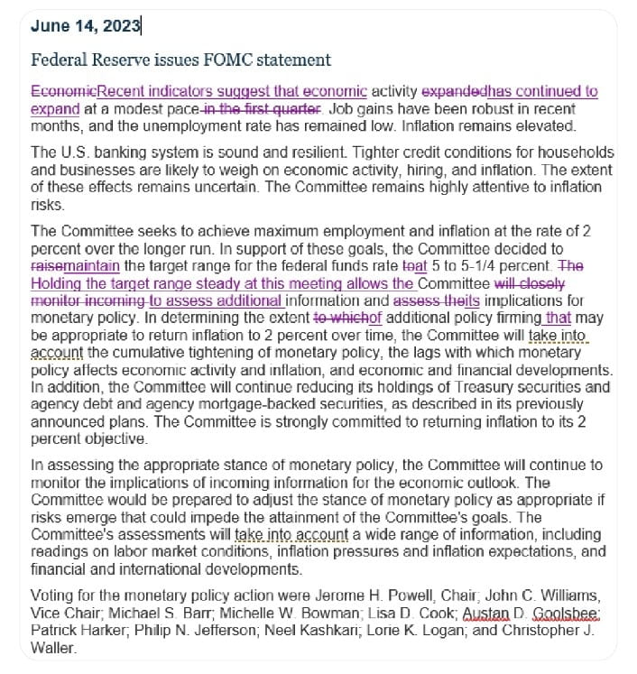 🚨#FOMC statement: "Subtle optionality" 1⃣ #Fed funds rate | Crypto Man MAB on Binance Square