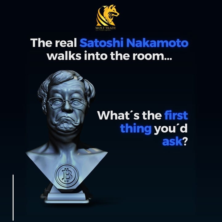 Satoshi Nakamoto is the pseudonymous creator of #BTC , the w | Wolf ...