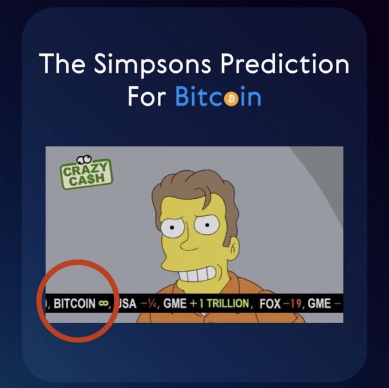 The Simpsons get a lot of things right. #bitcoin | Kri on Binance Square
