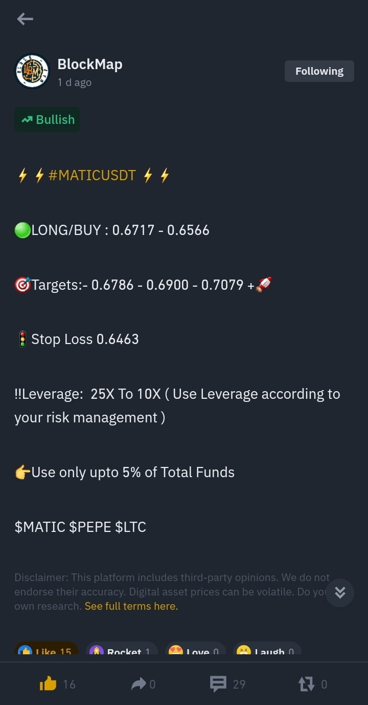 Dropped This On Binance ! All Those Who Listen Me Now at Mo | BlockMap on Binance Square