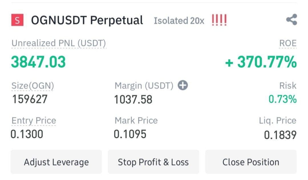 OGN ️ | Expert Traders on Binance Square
