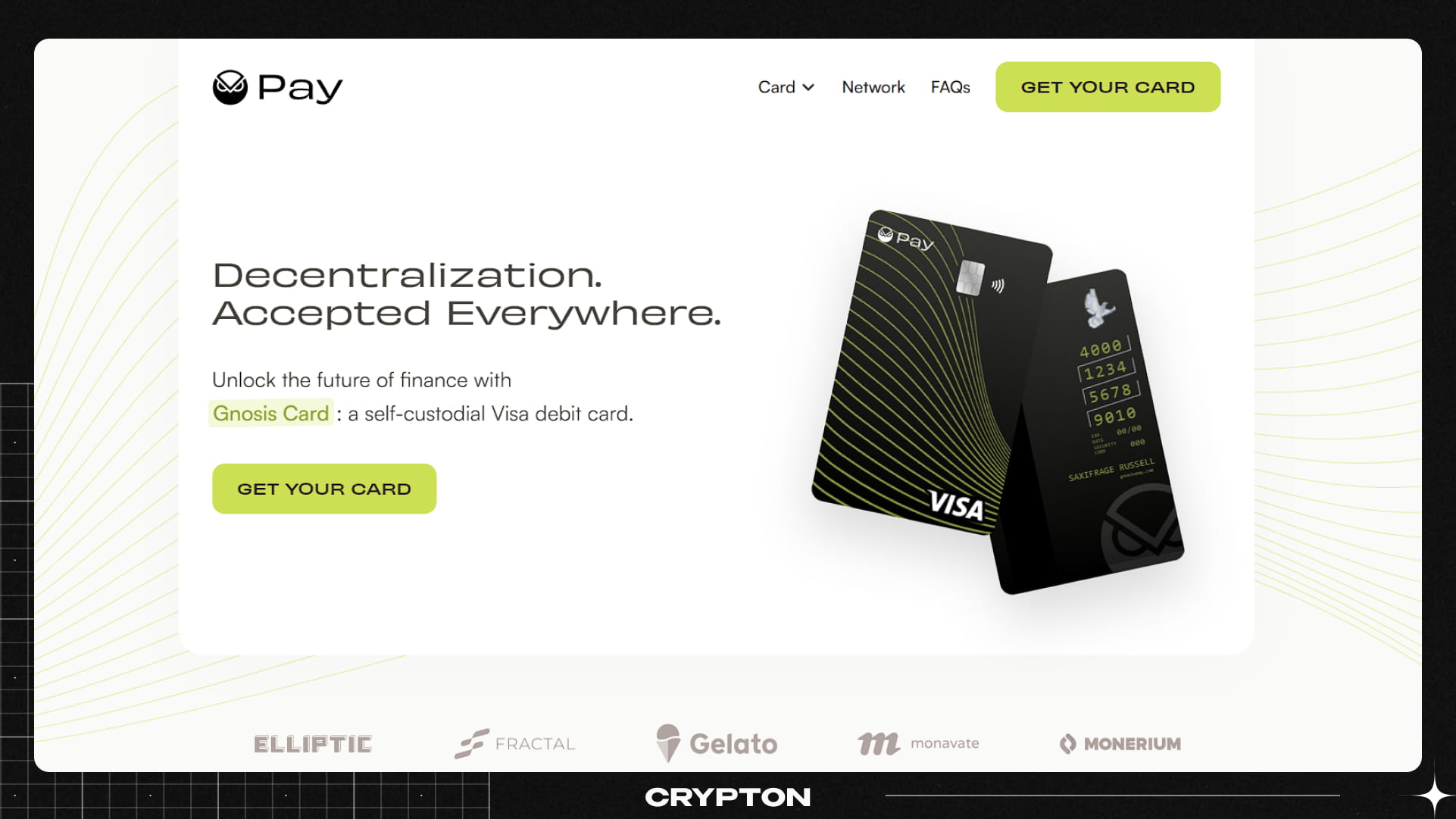 💳 The first decentralized payment network The developers o | CRYPTON on Binance Square