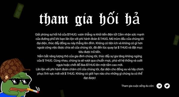 Will the new meme coin Thug Life be as successful as Pepe? | Crypto枣树 ...