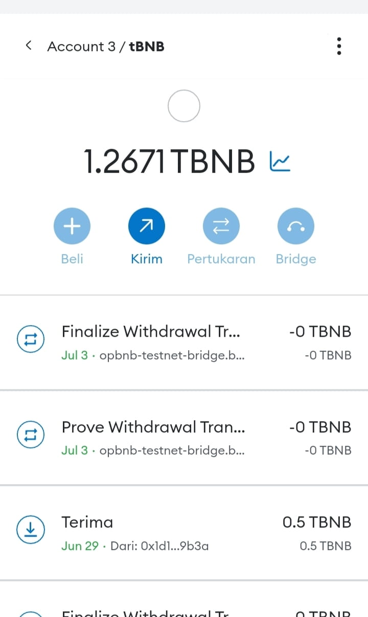 Who here is working on OpBNB but their balance can't be dete | Dealova on Binance Square