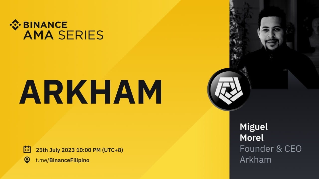 Join the Exclusive AMA with Arkham's CEO and Win $500 in ARKM Prizes ...