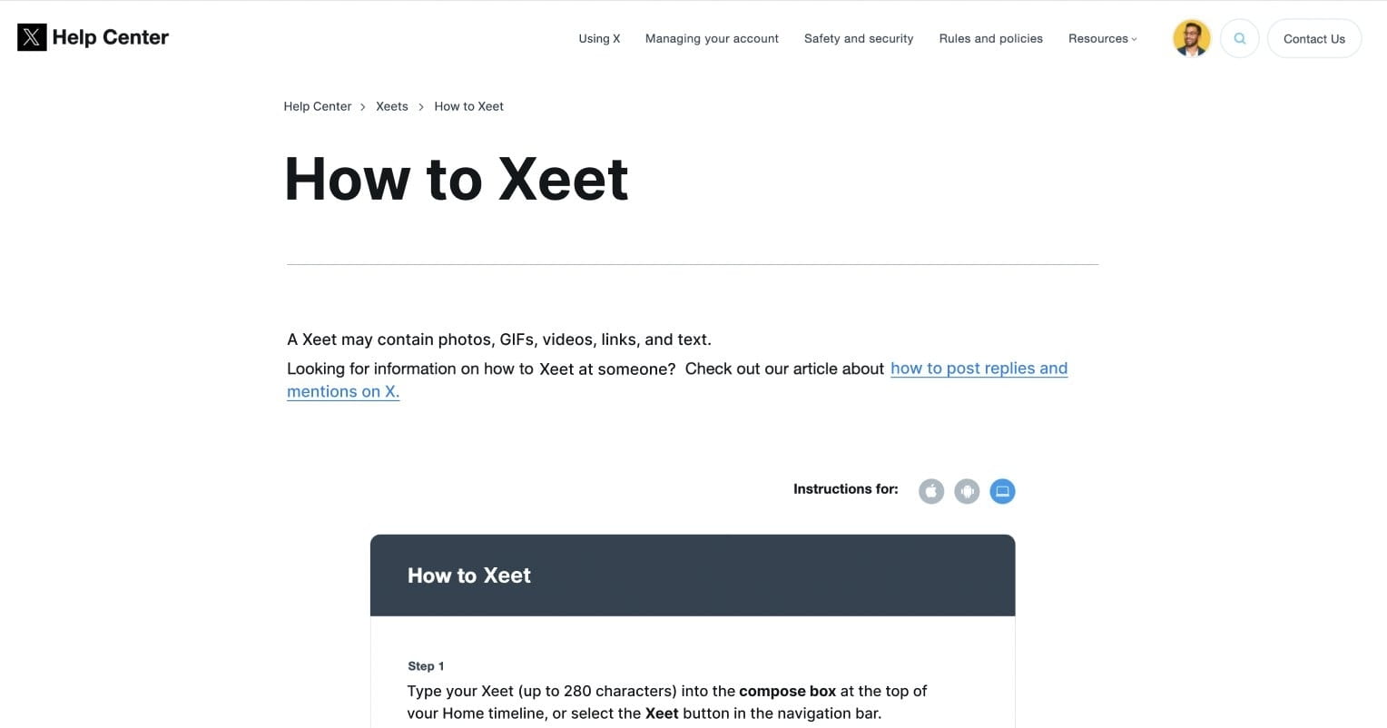 Hang On. A Tweet Is Now A "Xeet"? 👀 According to X's (Twit | Admiano on ...