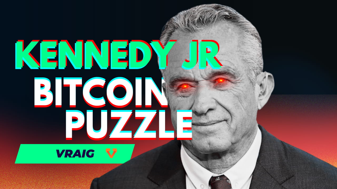 Presidential candidate Robert F. Kennedy Jr's #bitcoin | Vraig on ...