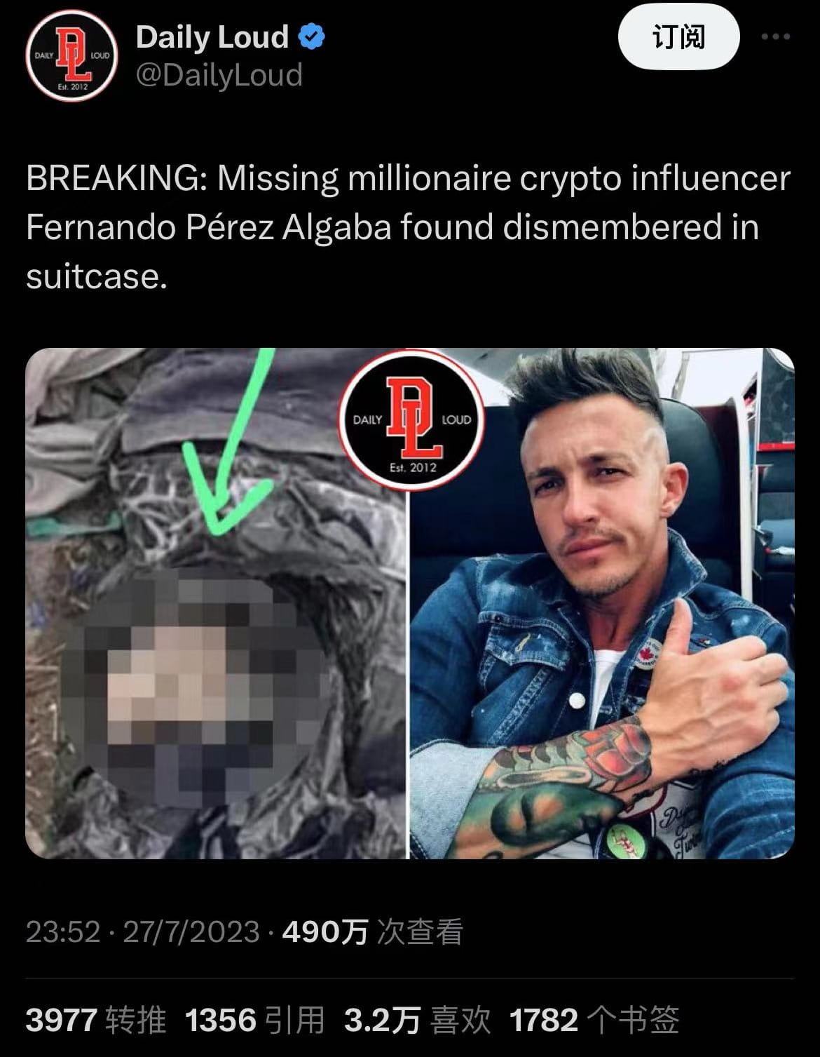 【加密圈非正常死亡】 MakerDAO 联合创始人 Nikolai Mushegian、加密货币经纪人 Javier | 迪伦Dylan发布于币安广场