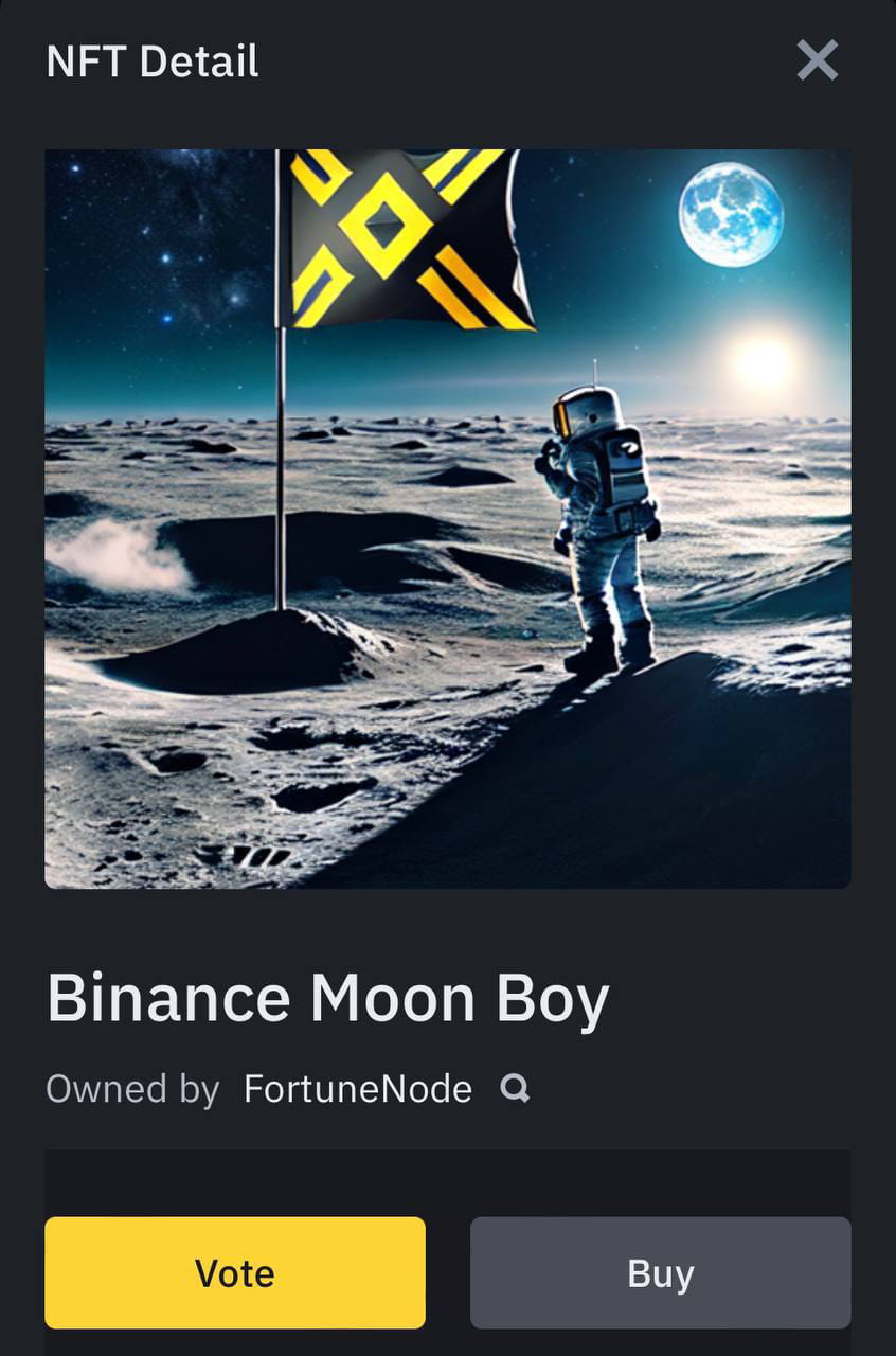 🎁 Vote for Binance Moon Boy NFT 🎁 Steps: 1) Search “Bixe | FORTUNE ...
