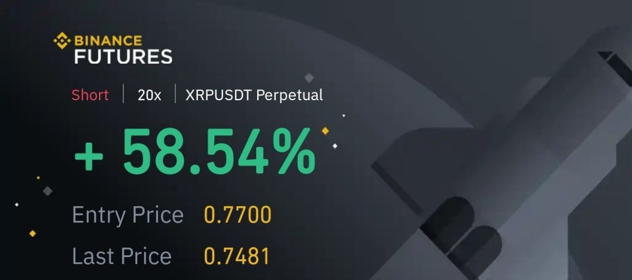 #XRP /USDT Binance Futures Take profit target 2 Done 6 | edbitcrypto on Binance Square